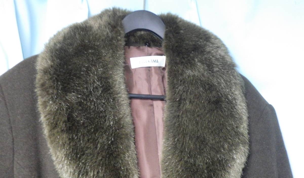 大きいサイズ 23号 ABR レディース ファー付き ロングコート 大きいサイズ 23R ブラウン 4Lか5L相当 3XL 4XL(XLサイズ以上)｜売買されたオークション情報、yahooの ...