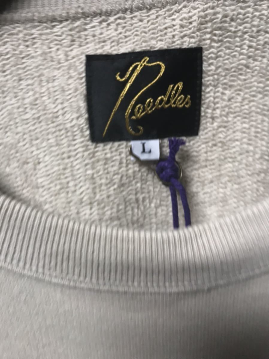 STUDIOUS別注 NEEDLES ニードルズ ニードルス EX.PAPILLON SWEAT パピヨン スウェット クルーネック ジャージ ベージュ(ニードルス)｜売買されたオークション ...