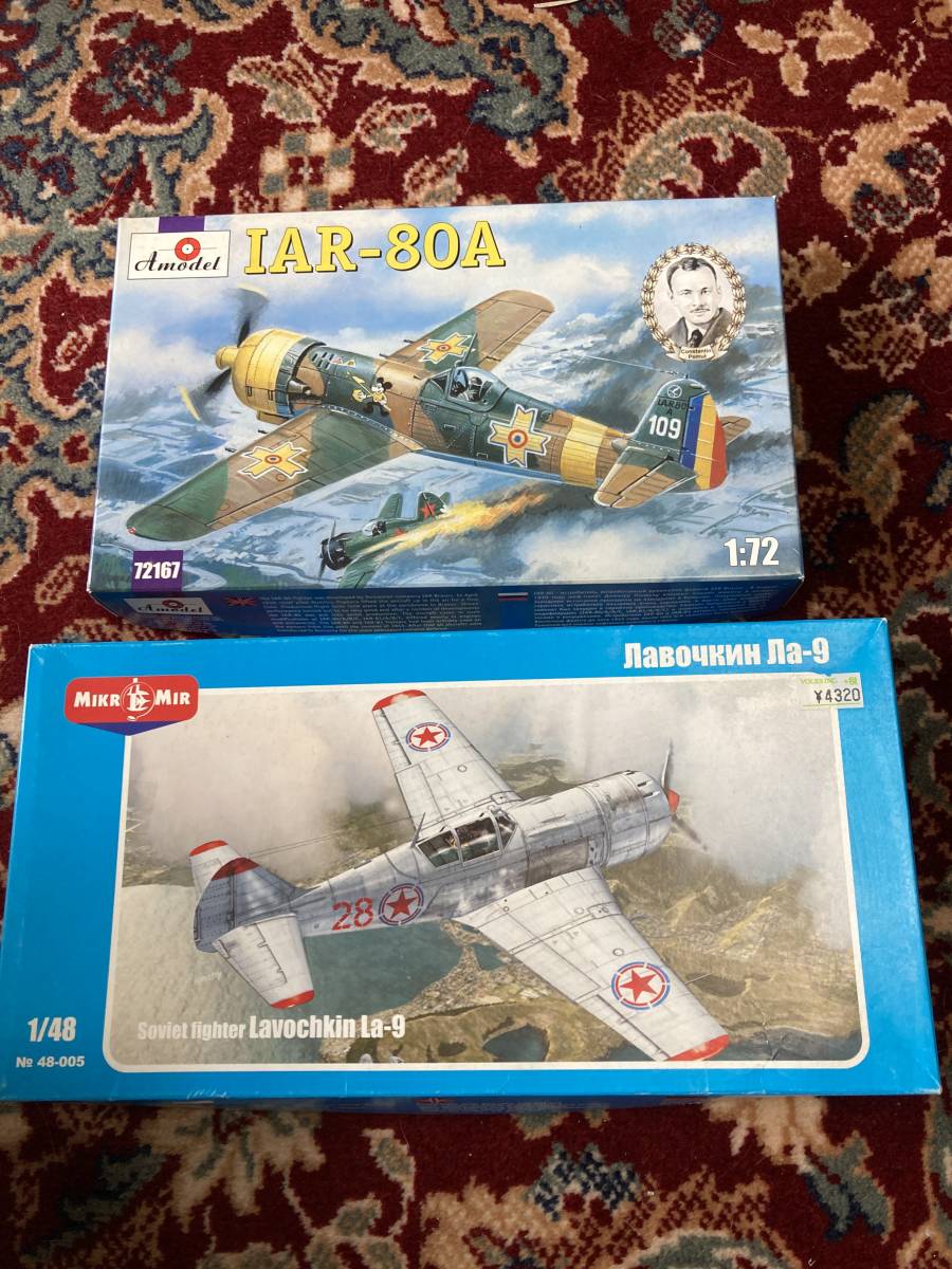 MIKRO MIRとAmodelの珍キット2個セット ロボチキンLa-9 IAR-80A(その他)｜売買されたオークション情報、yahooの商品情報をアーカイブ公開 - オークファン ...