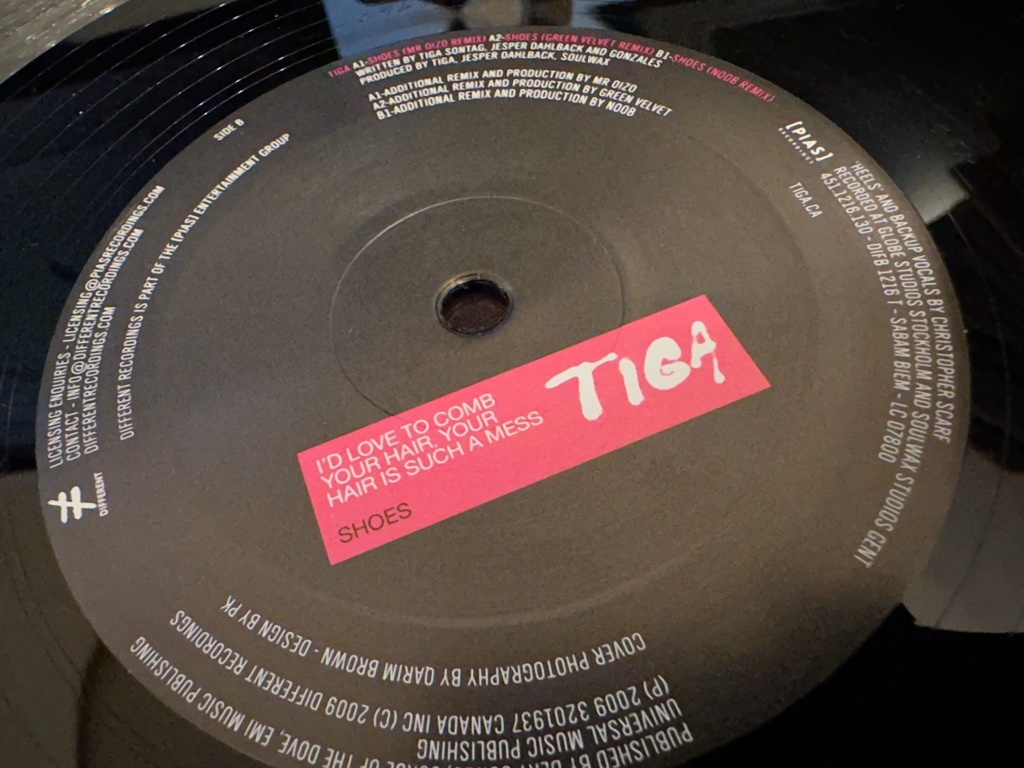 12” Tiga / Shoes / Mr Oizo / Green Velvet / Noob / エレクトロ ヴォーカル ハウス(ハウス ...