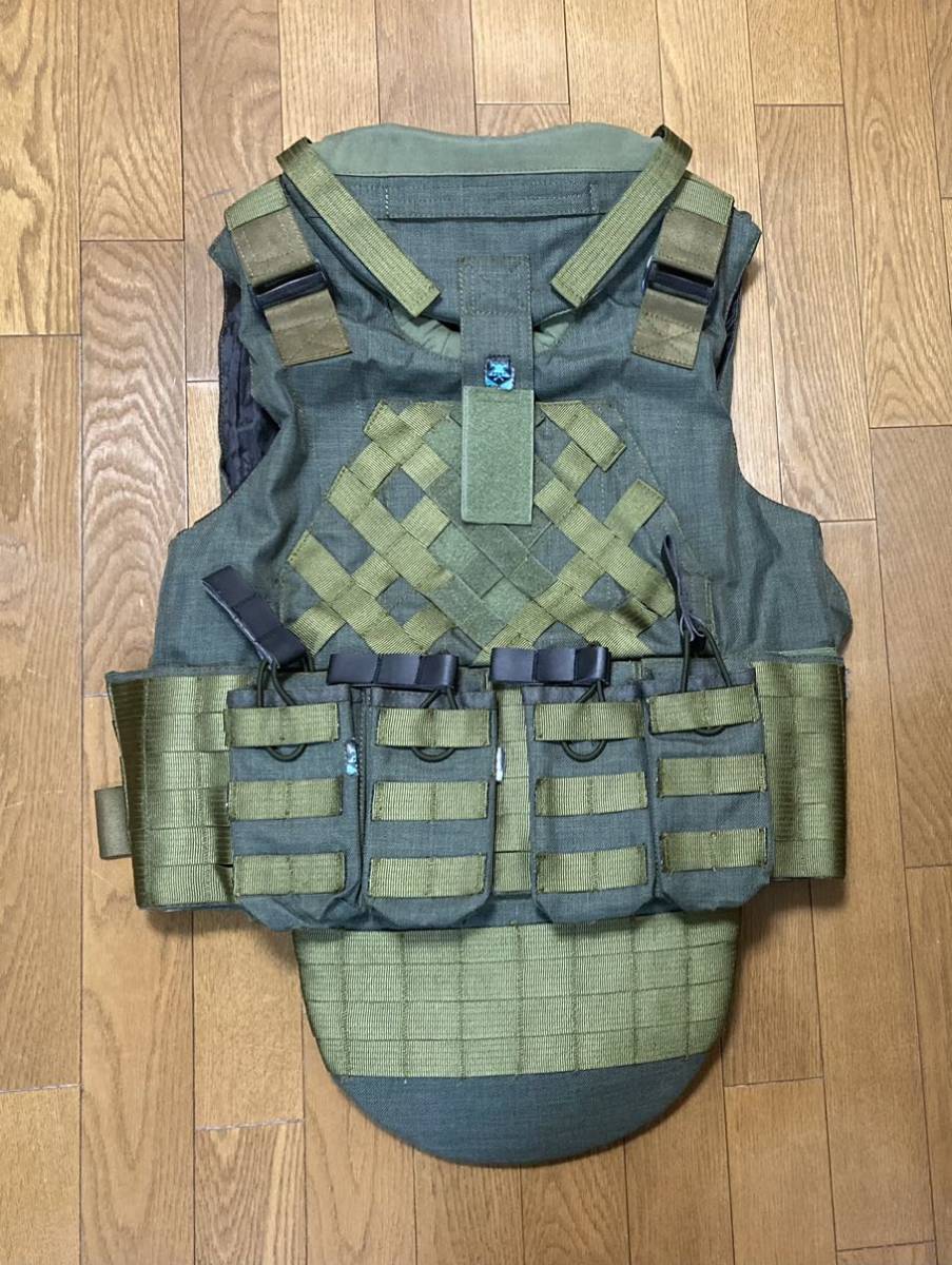 レプリカ IRT製 DEFENDER2 Molle ディフェンダー2 モール エメラルド ロシア FSB スペツナズ 連邦保安庁 装備 ...