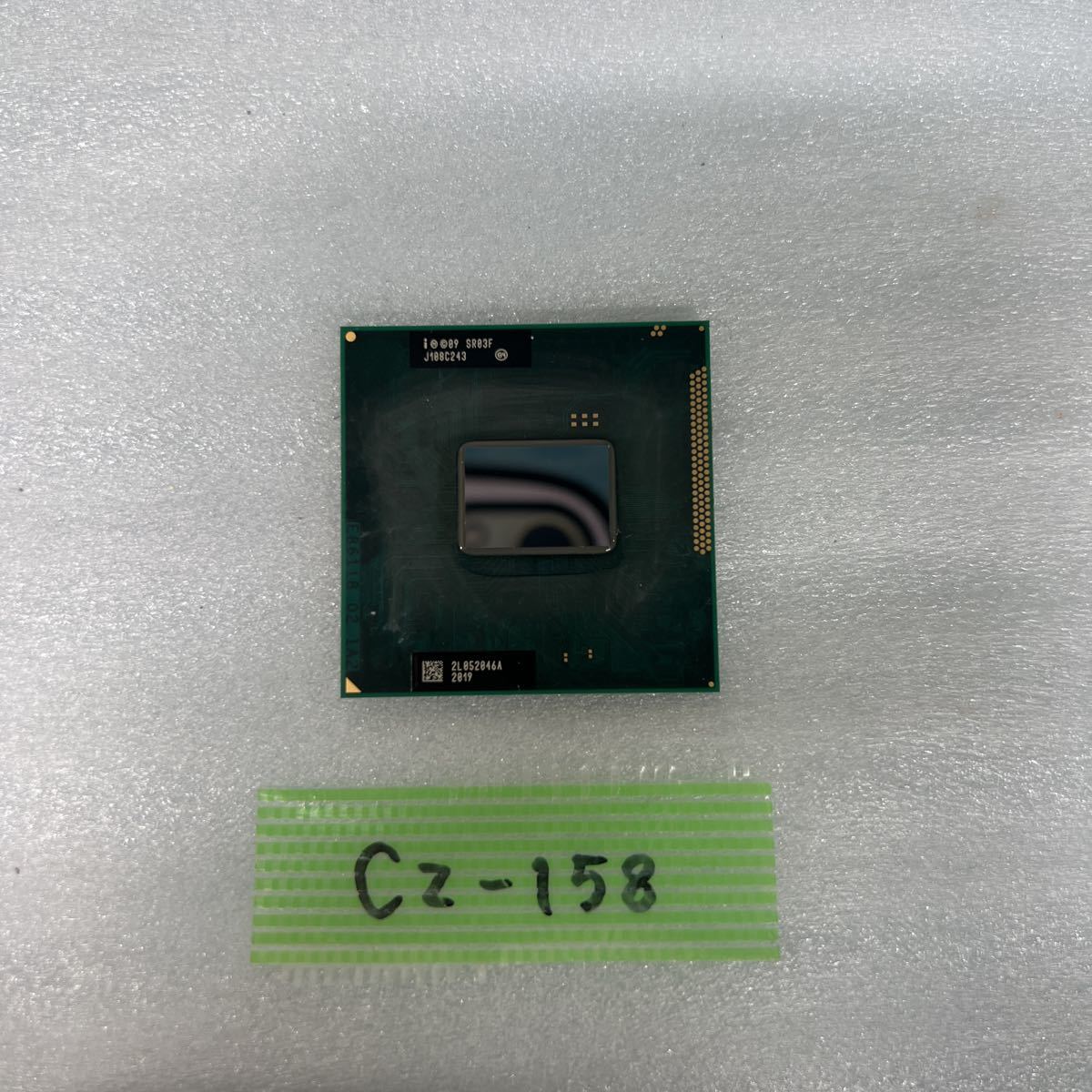 CZ-158 激安 CPU Intel Core i7 2620M 2.70GHz SR03F 同梱可能(Core i7)｜売買された ...