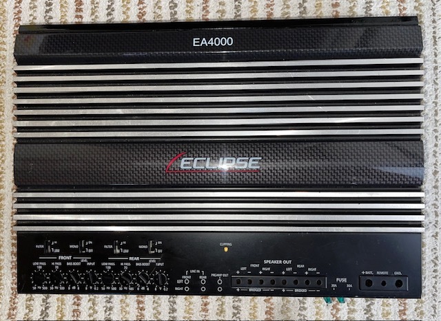 クラリオン ECLIPSE イクリプス EA4000 75w×4ch レストア再ハンダ GGチューニング済み(アンプ)｜売買されたオークション情報、yahooの商品情報をアーカイブ公開 ...