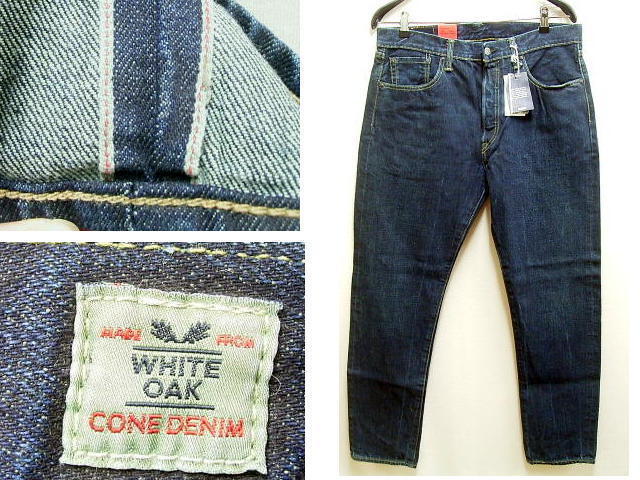 W34 Levi's 501CT WHITE OAK CONE DENIM 赤耳 ホワイトオーク コーンデニム スリム テーパード 28894 ...