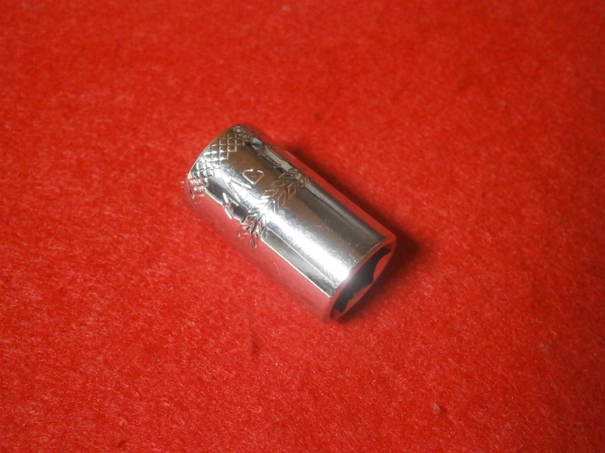 マックツール MAC TOOLS MG6 10MMR MAC edge 差込1/4sq 10mm スタンダード ソケット マックエッジ 6 ...