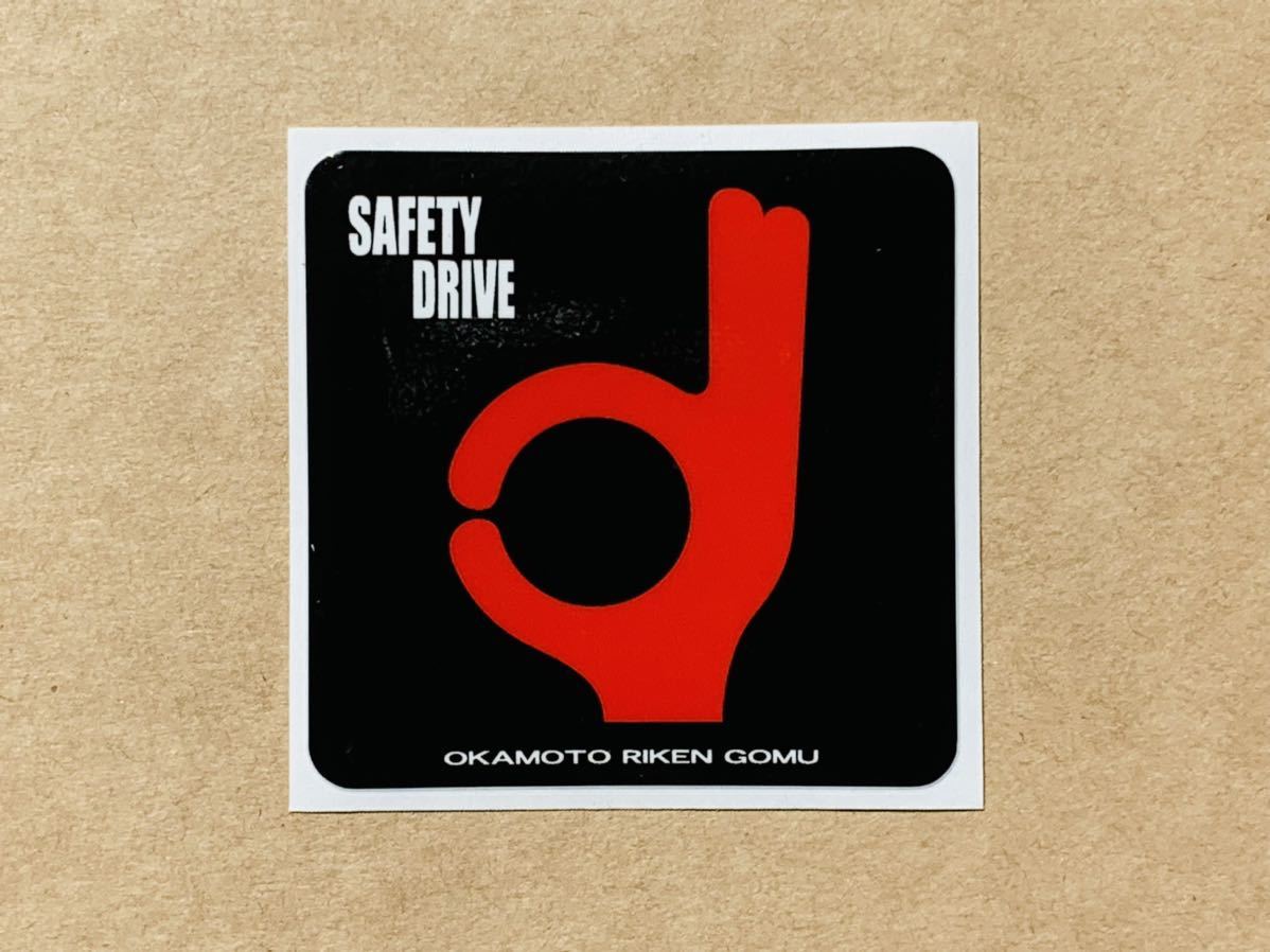 OKAMOTO RIKEN GOMU オカモトステッカー ミニサイズ 街道レーサー 旧車 ハコスカ ケンメリ CB750K Z2 モンキー ...