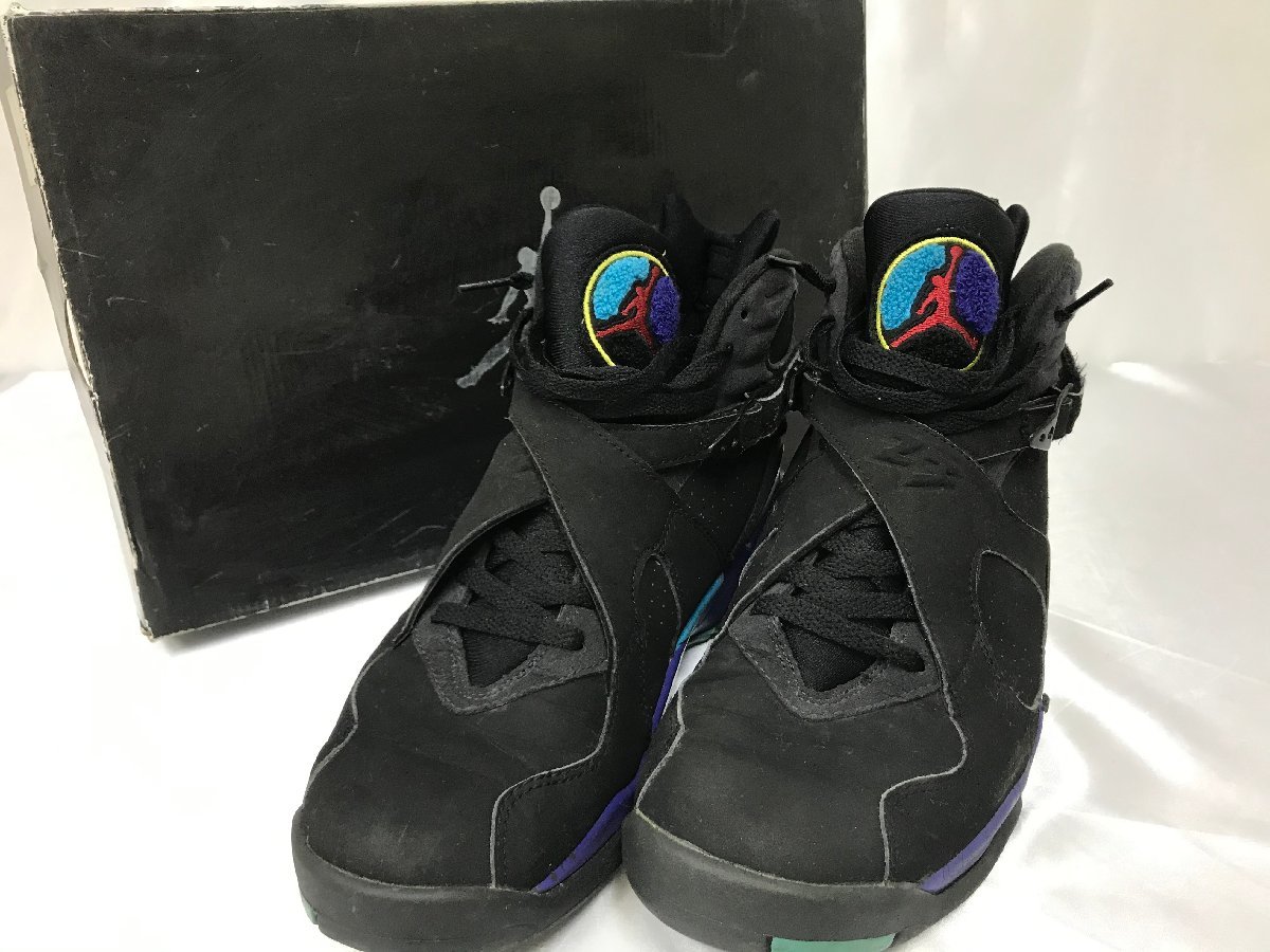 キングラム 12 NIKE ナイキ エアジョーダン8 28.0cm メンズ スニーカー ブラック 305381-041 007@E58(28.0cm)｜売買されたオークション情報、yahooの ...
