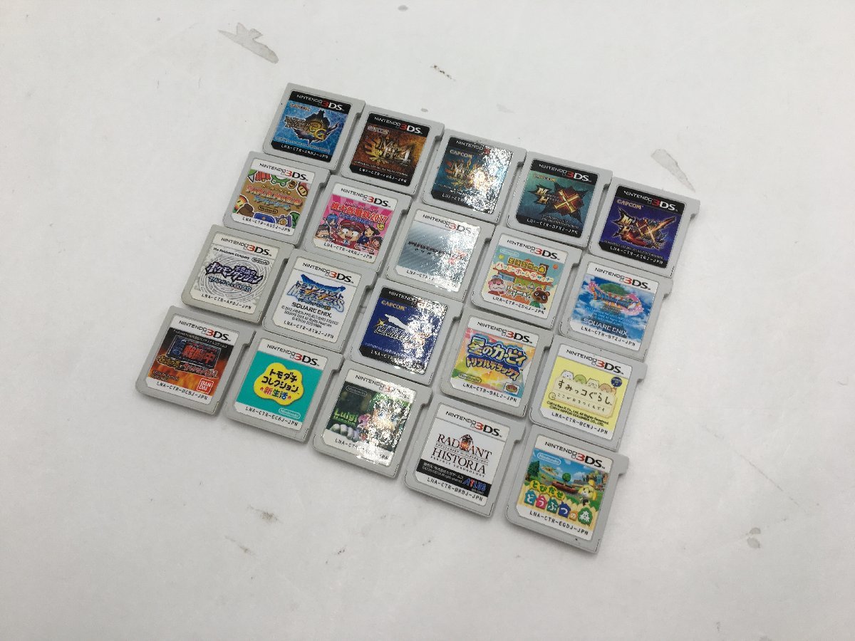 ATLUS 他 3DSゲームソフト ラジアントヒストリア パーフェクトクロノロジー 他 計20点セット まとめ売り 0508 16 ...