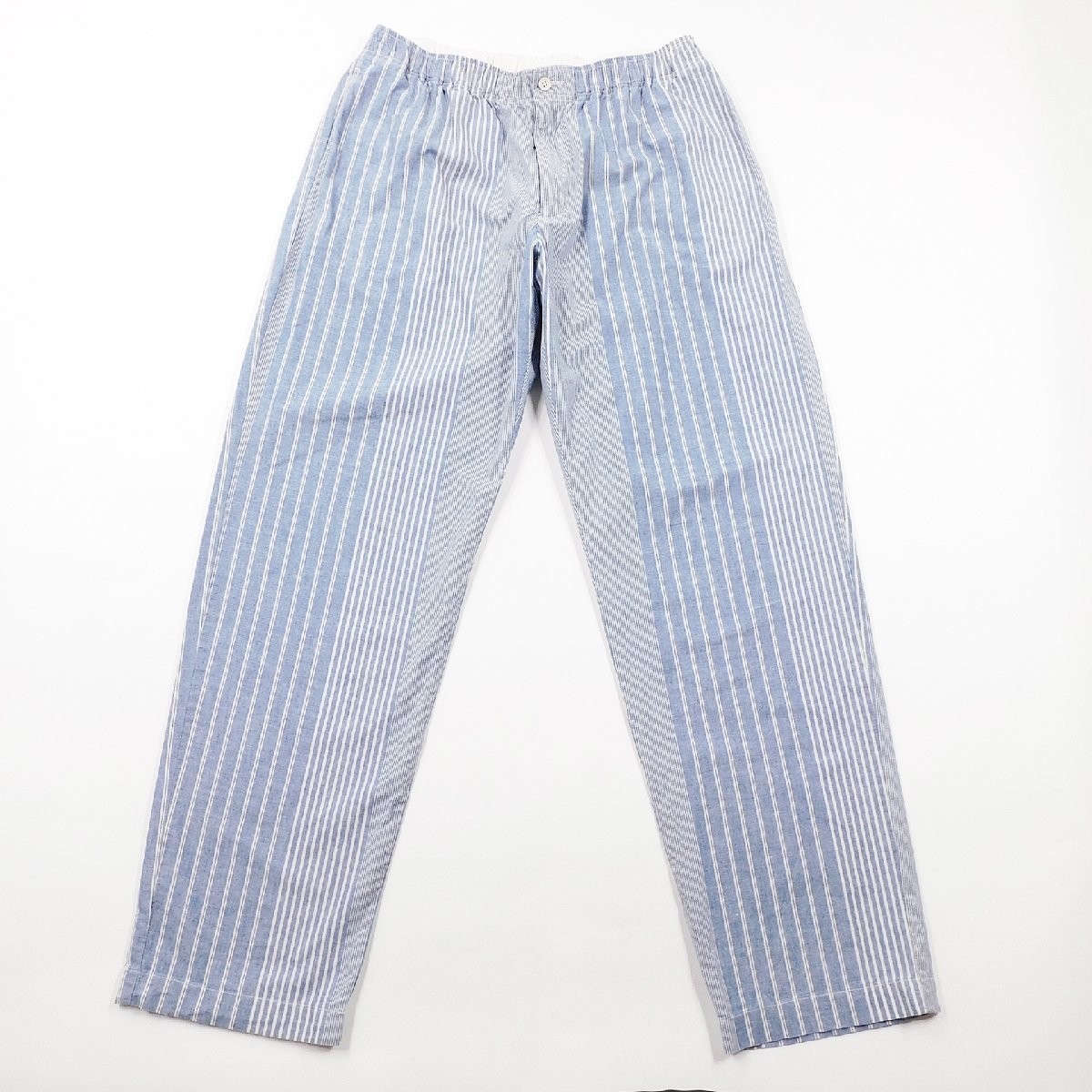 ENGINEERED GARMENTS エンジニアードガーメンツ ストライプ イージーパンツ size XL #93673 アメカジ ...