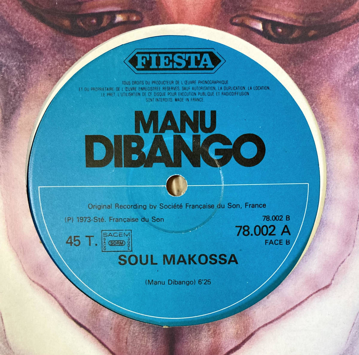 Manu Dibango / Big Blow Soul Makossa 12 inch France盤 Raregroove Loft ...