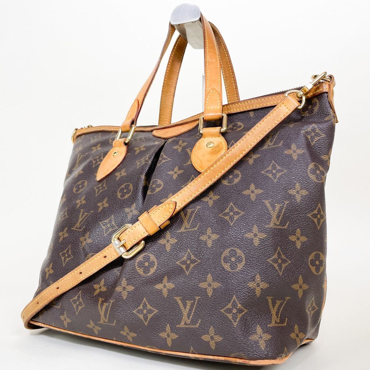 1円 定価18万 LOUIS VUITTON ルイヴィトン 2WAYハンドバッグ パレルモPM M40145 モノグラム ブラウン(ショルダーバッグ)｜売買されたオークション情報、yahooの ...
