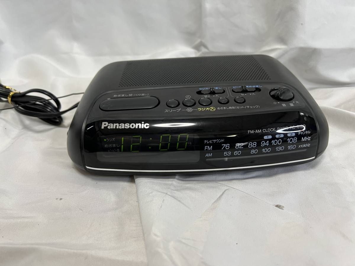 パナソニック クロックラジオ RC-6199 ラウンドフォルム 目覚まし 時計 FM-AM Panasonic(一般)｜売買されたオークション ...