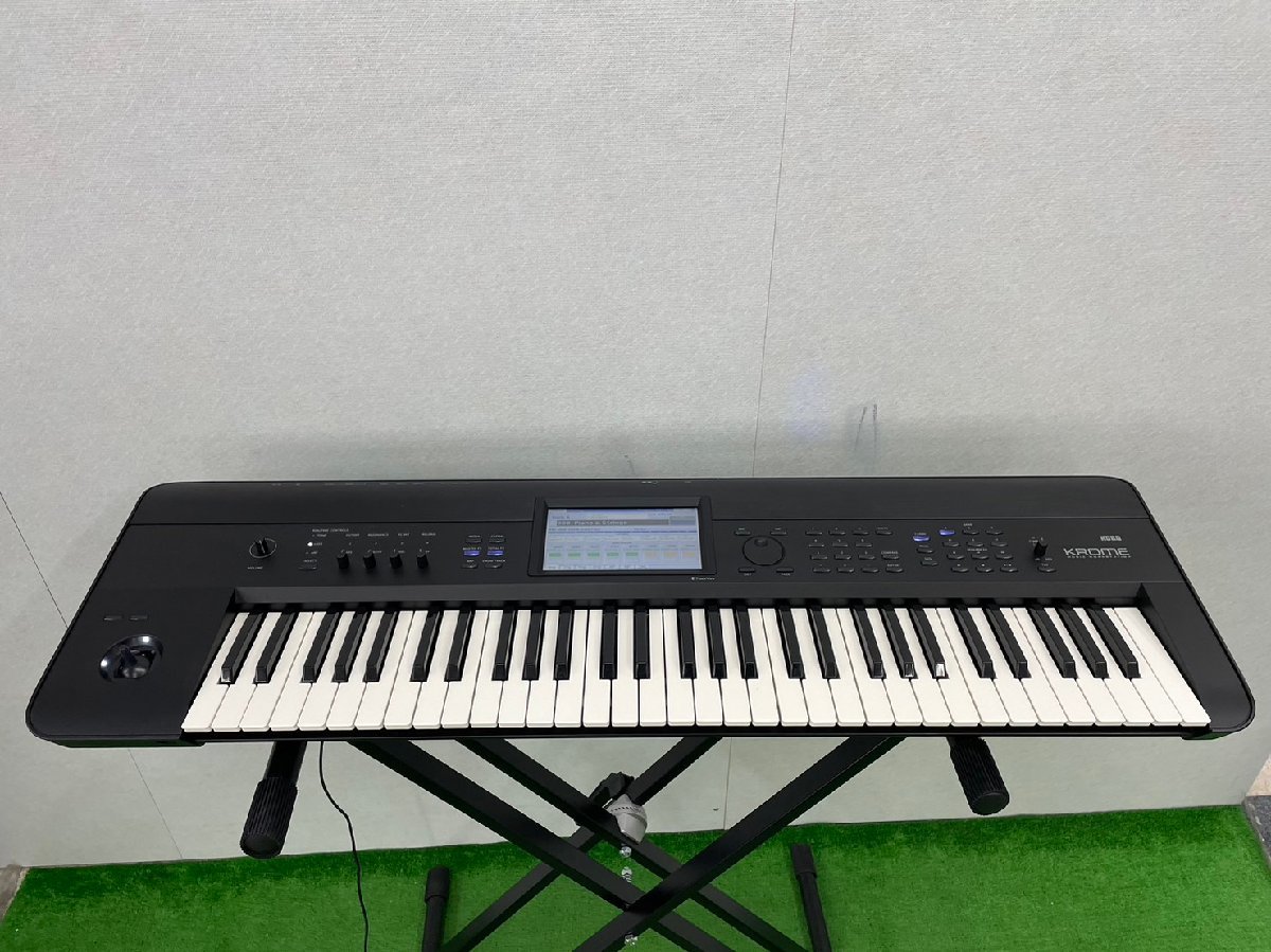 t2005 現状品 KORG コルグ KROME-61 シンセサイザー(コルグ)｜売買されたオークション情報、yahooの商品情報をアーカイブ ...