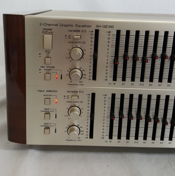 テクニクス Technics グラフィック イコライザー SH-GE100 2(イコライザー)｜売買されたオークション情報、yahooの商品情報をアーカイブ公開 - オークファン（aucfan ...