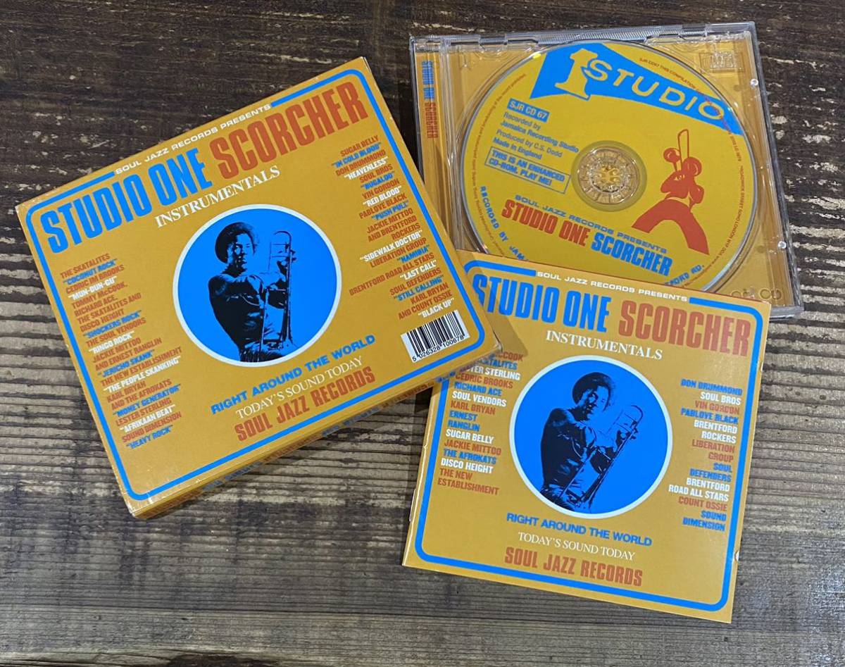 スリップケース付 CD4枚セット SOUL JAZZ RECORDS STUDIO ONE SOUL WOMEN SCORCHER ROOTS ...