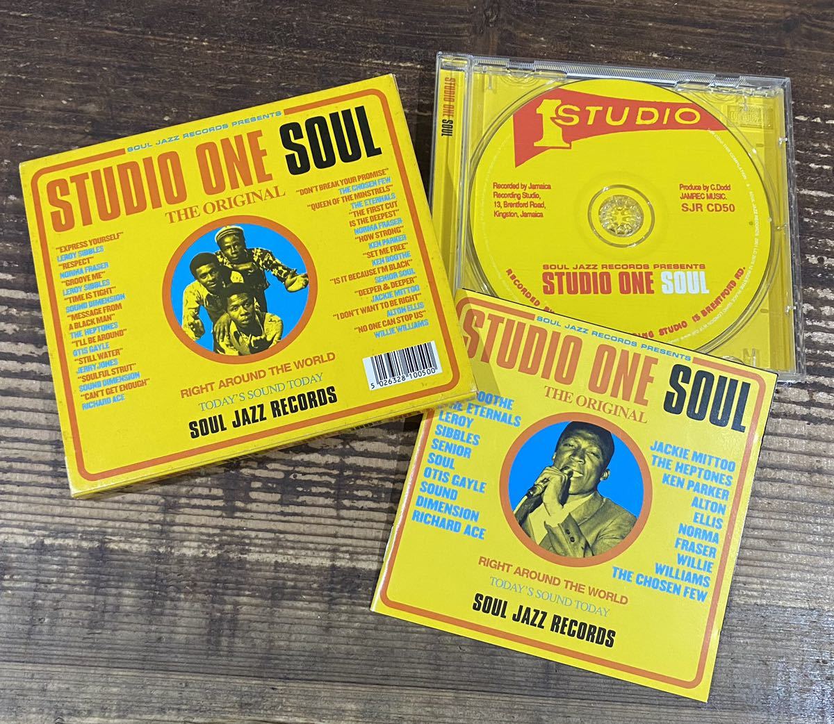 スリップケース付 CD4枚セット SOUL JAZZ RECORDS STUDIO ONE SOUL WOMEN SCORCHER ROOTS ...