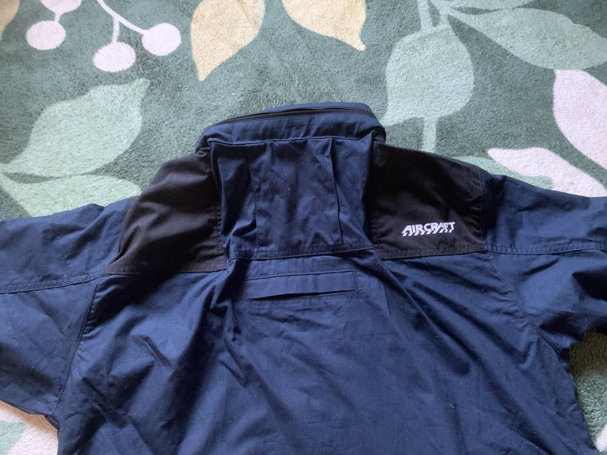 BURTLE/バートル AIRCRAFT 空調服 エアークラフト 半袖ブルゾン AC1186 Mサイズ カラーネイビー(ジャンパー、ブルゾン ...
