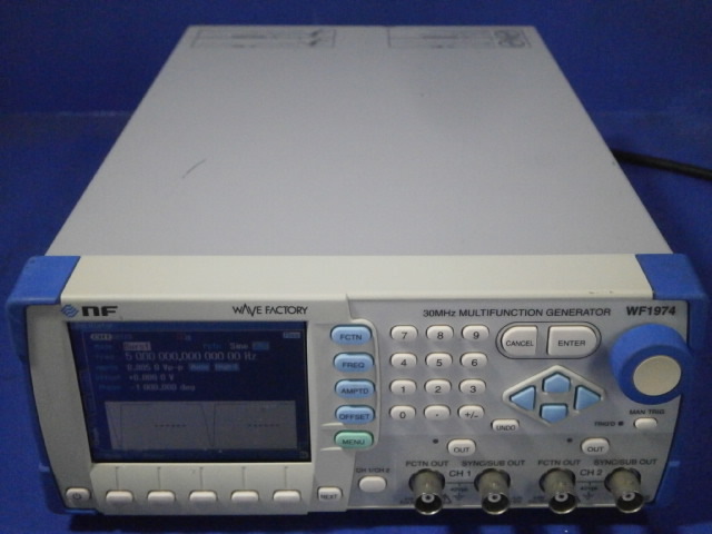 NF WF1974 MULTIFUNCTION GENERATOR 30MHz(アマチュア無線)｜売買されたオークション情報、yahooの商品情報をアーカイブ公開 - オークファン ...
