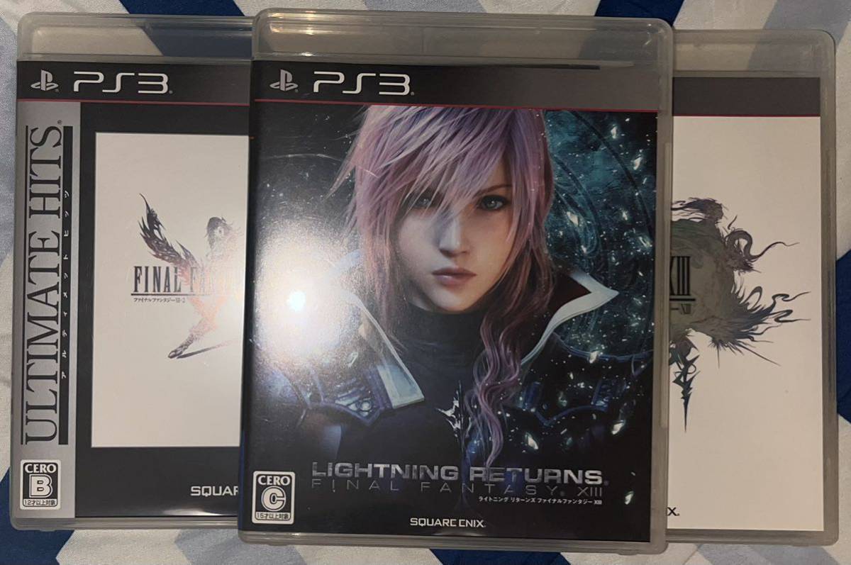 PS3 ファイナルファンタジーXIII 3本セット FF13/FF13-2/ライトニングリターンズ(PS3ソフト)｜売買されたオークション情報、yahooの商品情報をアーカイブ公開 ...