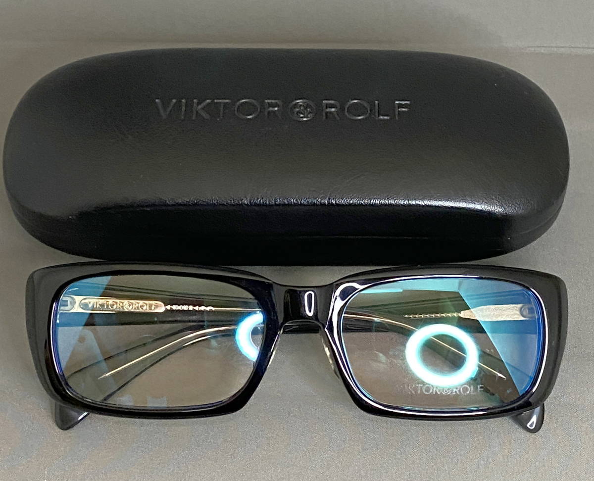 VIKTOR&ROLF 70-0012 スクエアフレーム ヴィクター&ロルフ ビクター＆ロルフ(フルリム)｜売買されたオークション情報、yahooの商品情報をアーカイブ公開 - オークファン ...