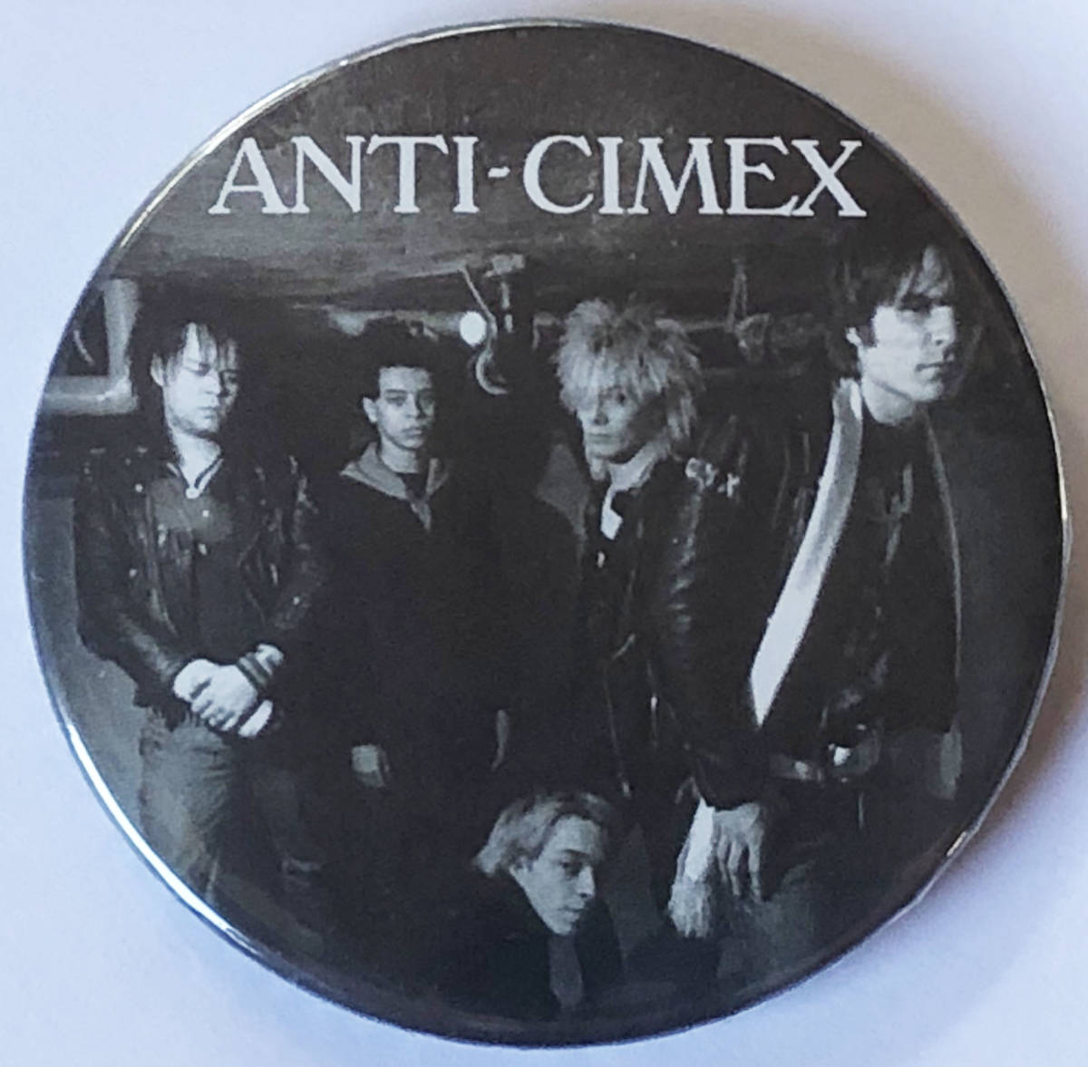 ANTI-CIMEX - Photo 缶バッジ 54mm #Svenska #80's cult killer punk rock # ...
