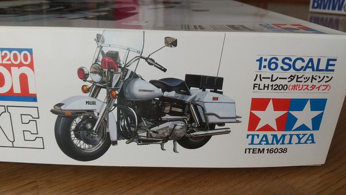 プラモデル 未組み立て品 タミヤ BIG SCALE 38 HARLEY-DAVIDSON FLH1200 POLICE BIKE ITEM ...