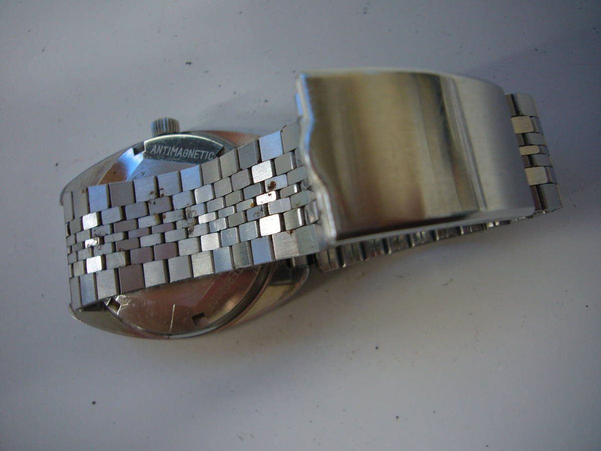 レトロ腕時計＜45＞テクノス TECHNOS AUTOMATIC Thunder カットガラス メダリオン(テクノス)｜売買されたオークション情報、yahooの商品情報をアーカイブ公開 ...