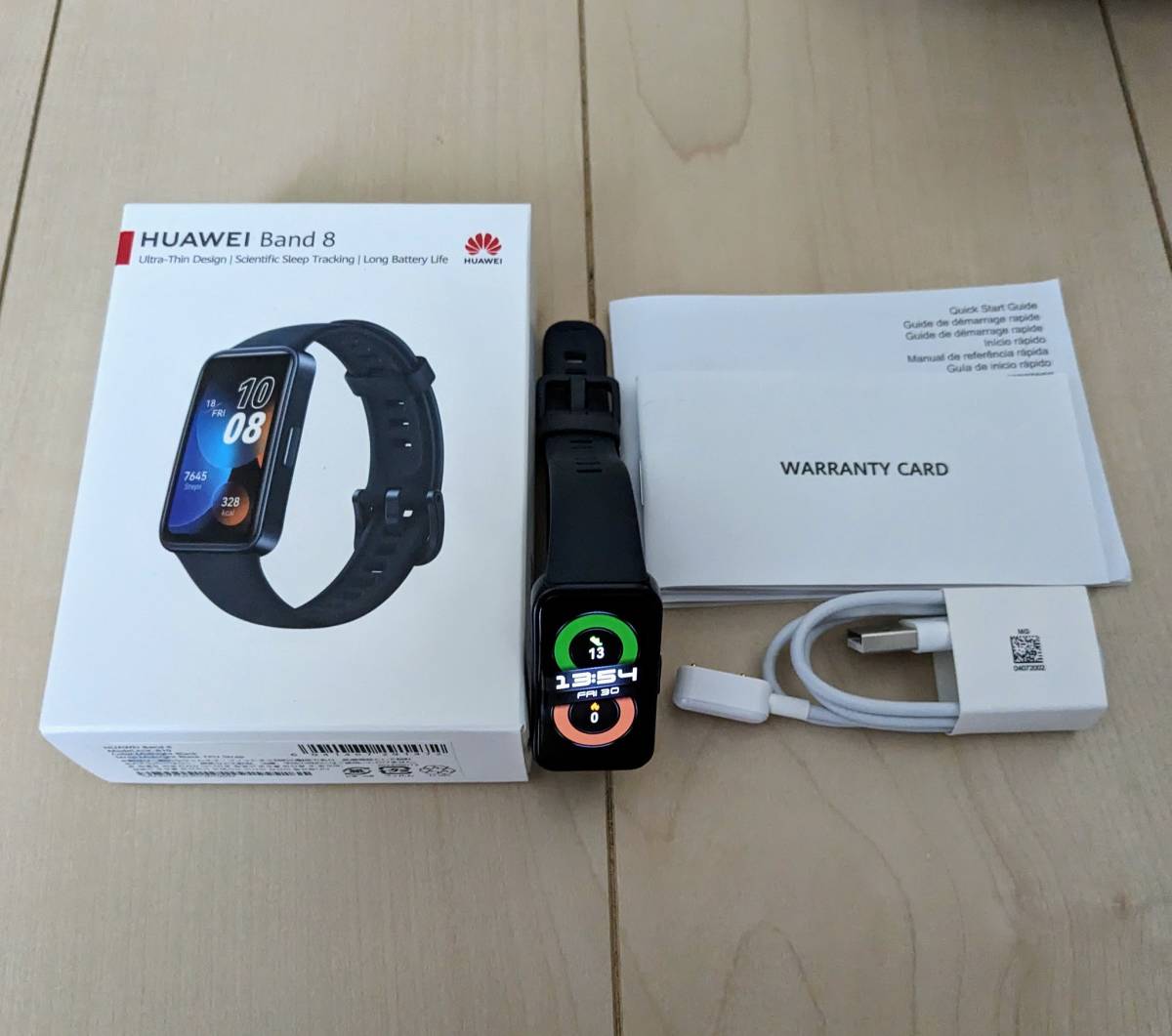 HUAWEI ファーウェイ Band8 HUAWEI ファーウェイ Midnight Black BAND8/BLACK ASK-B19 ...