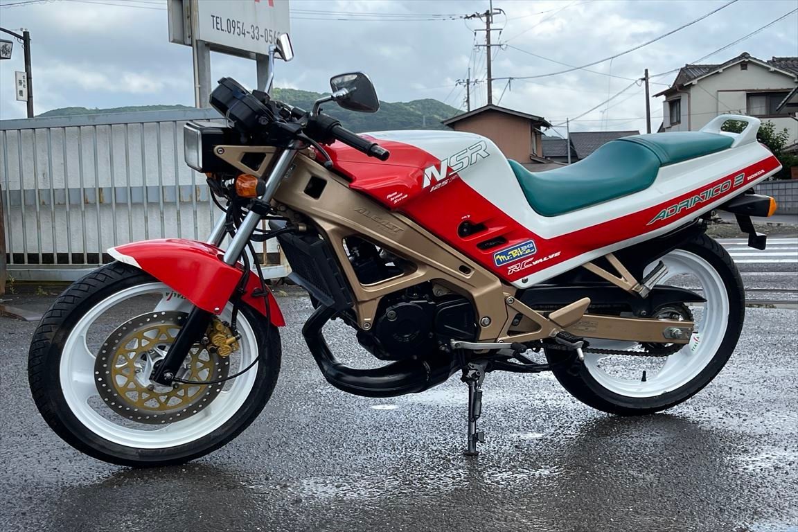 NSR125F 1円スタート 始動動画有 限定車 美車 ホンダイタリア 低走行2640km JC20 キャブ車 全国配送 福岡佐賀(51cc ...