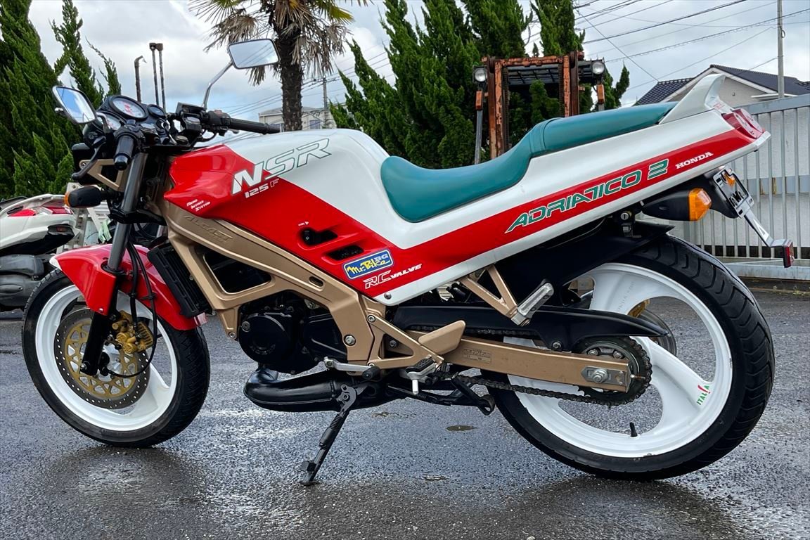 NSR125F 1円スタート 始動動画有 限定車 美車 ホンダイタリア 低走行2640km JC20 キャブ車 全国配送 福岡佐賀(51cc ...