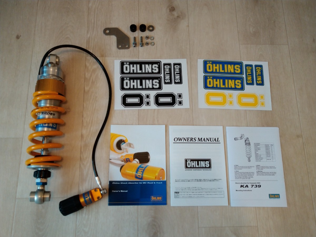 OHLINS KA-739 Z900RS リアサス(リア)｜売買されたオークション情報、yahooの商品情報をアーカイブ公開 - オークファン（aucfan.com）