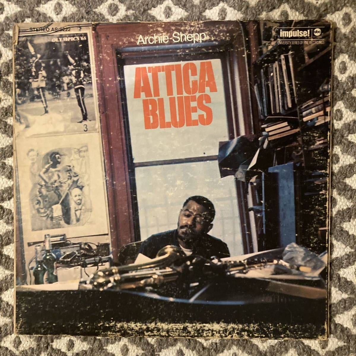 USオリジナル Archie Shepp Attica Blues / Charles Greenlee Marion Brown Joe ...