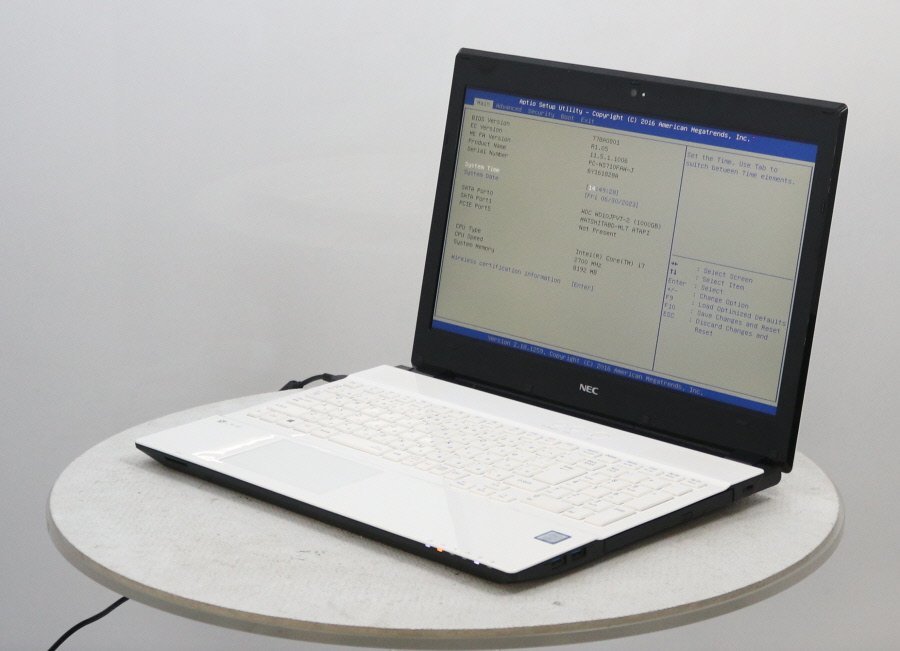 NEC PC-NS710FAW-J LAVIE NS710/F Core i7 7500U 2.70GHz 8GB 1000GB CH 1週間 ...