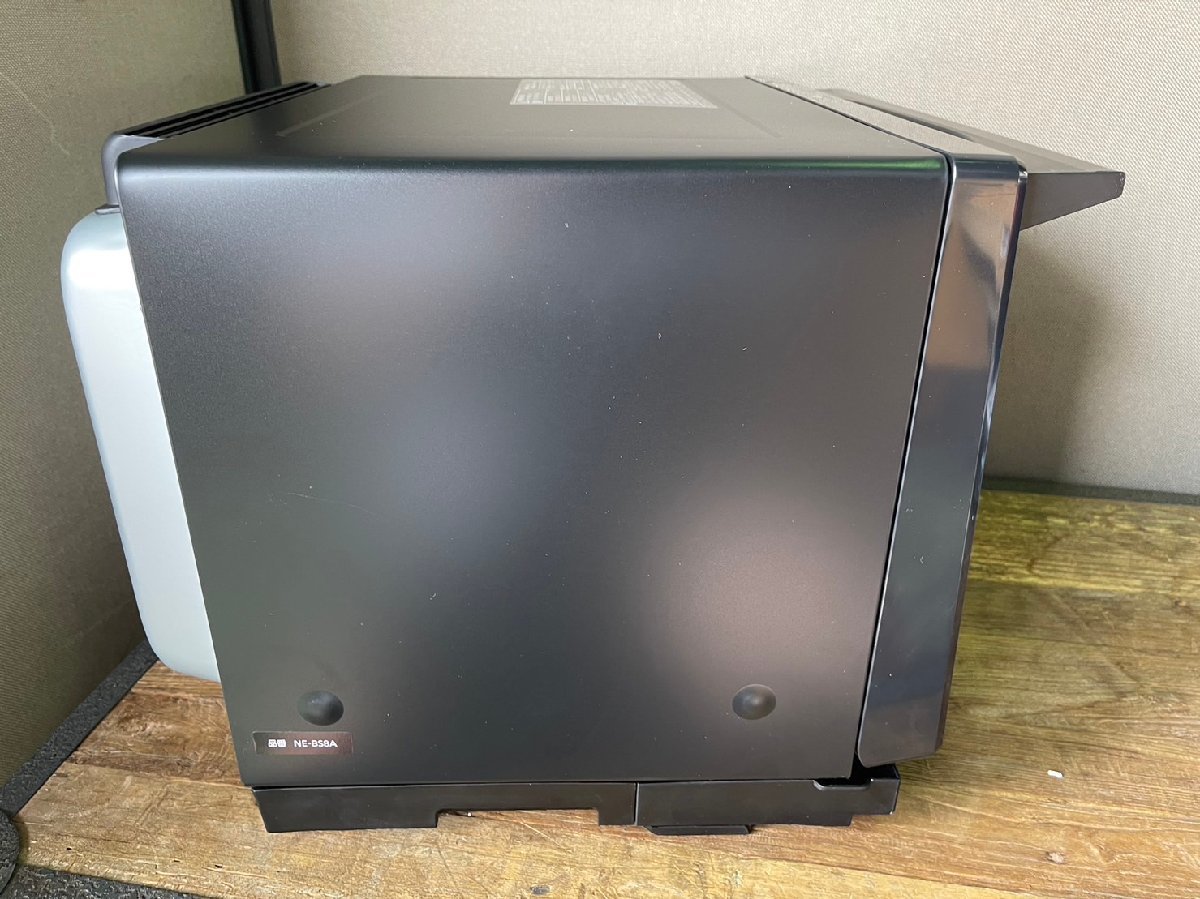 パナソニック Panasonic スチームオーブンレンジ Bistro ビストロ ブラック NE-BS8A-K 30L 2022年製造 キャンセル品(スチームオーブンレンジ)｜売買された ...