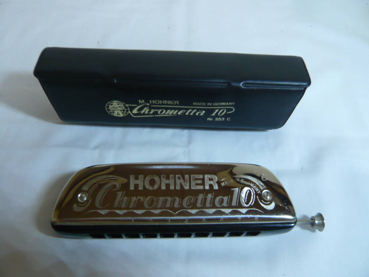 ハーモニカ HOHNER Chrometta 10 他 3点(ハーモニカ、ブルースハープ)｜売買されたオークション情報、yahooの商品情報を ...