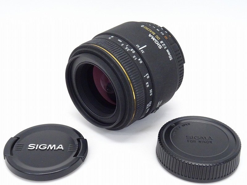 SIGMA MACRO 50mm F2.8 EX DG Nikon カメラレンズ 標準 マクロ ニコンFマウント シグマ 017670005 ...
