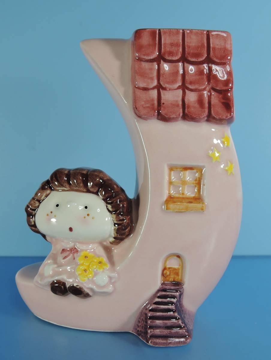 A302 昭和レトロ ARI 阿里 ヤングインテリア 家 女の子 ペン立て 陶器製(その他)｜売買されたオークション情報、yahooの商品情報をアーカイブ公開 - オークファン（aucfan.com）