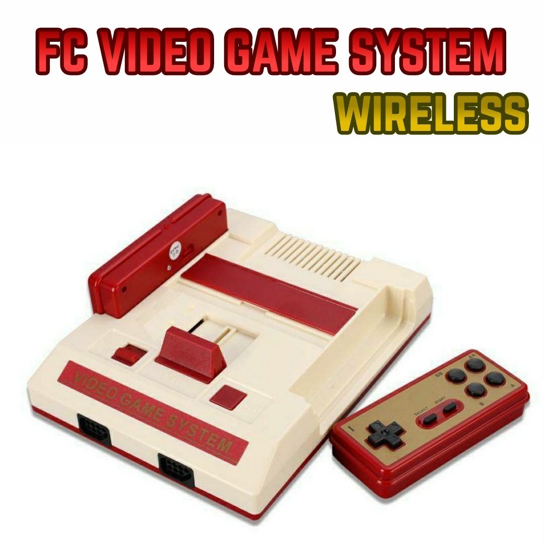 ファミコン 互換機 HDMI FC VIDEO GAME SYSTEM WIRELESS ファミリーコンピュータ 本体 ワイヤレス AV仕様 ...
