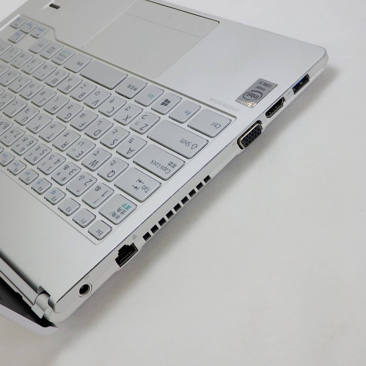 SSD256GB/Core i5-4200U/8GBメモリ LIFEBOOK SH75/M 13.3型/WQHD/SD/WLAN/Sマルチ ...