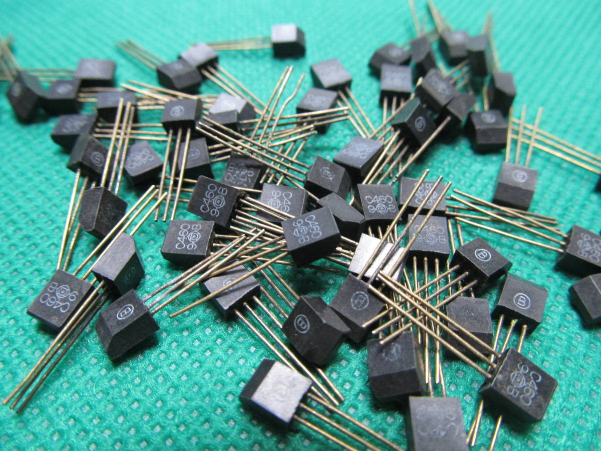 2SC460 HITACHI 10個セット 昭和のトランジスタ レトロTr 黒色パッケージ(トランジスタ)｜売買されたオークション情報 ...