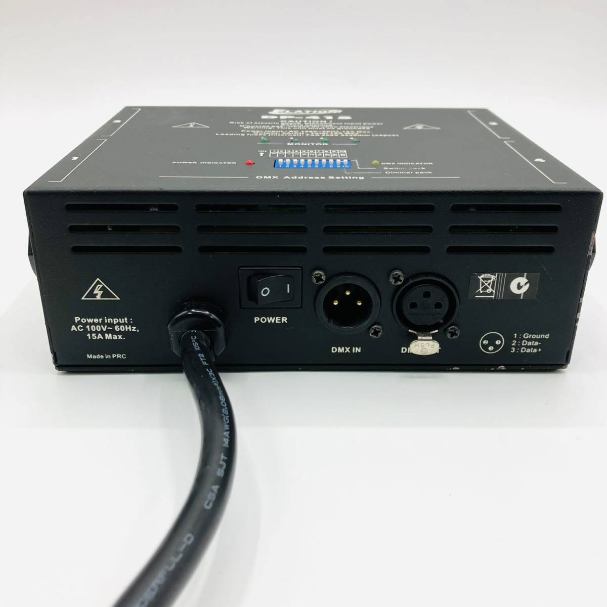 ADJ アメリカンディージェー 調光器 ELATION DP-415 ディマーパック 舞台照明 照明機材 イレーション 通電確認済み(その他)｜売買されたオークション情報、yahooの商品情報 ...