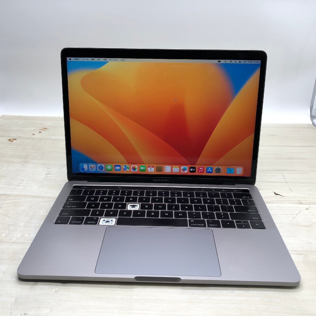 難あり Apple MacBook Pro 13-inch 2017 Four Thunderbolt 3 ports Core i7 3.50GHz/16GB/256GB NVMe ...