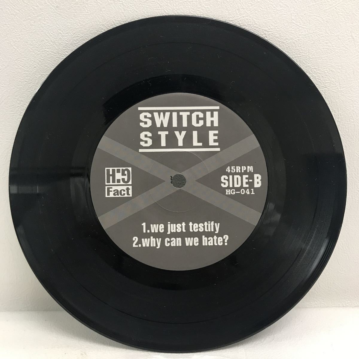 I0915A6 SWITCH STYLE EP レコード HG-041 PASS / distance / we just testify ...