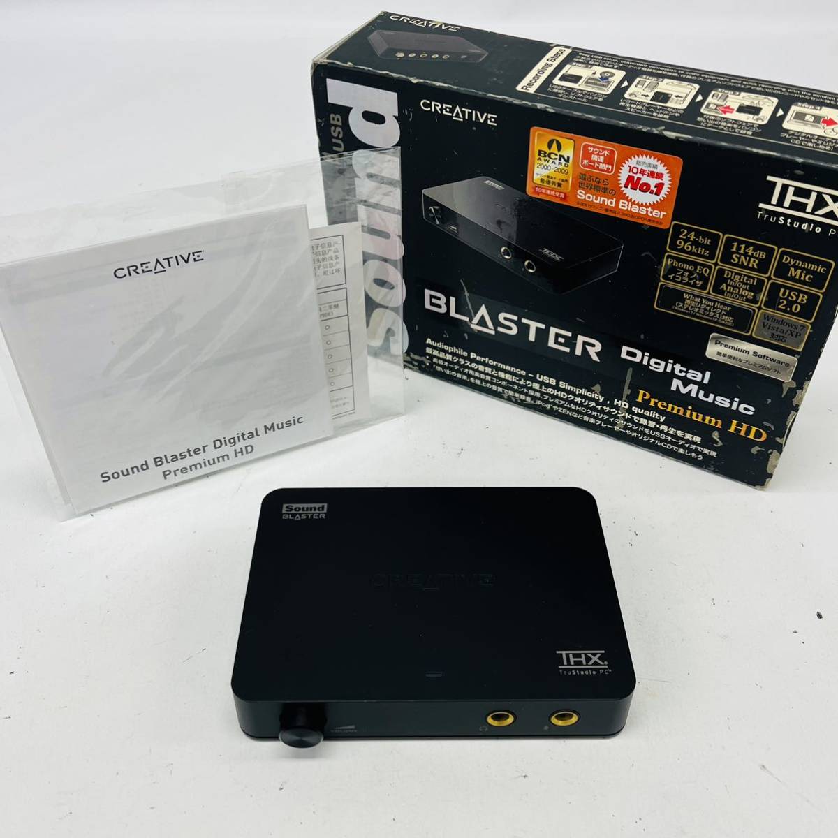 ジャンク 1円〜 CREATIVE クリエイティブ Sound Blaster サウンドブラスター SB1240 オーディオインターフェース ...
