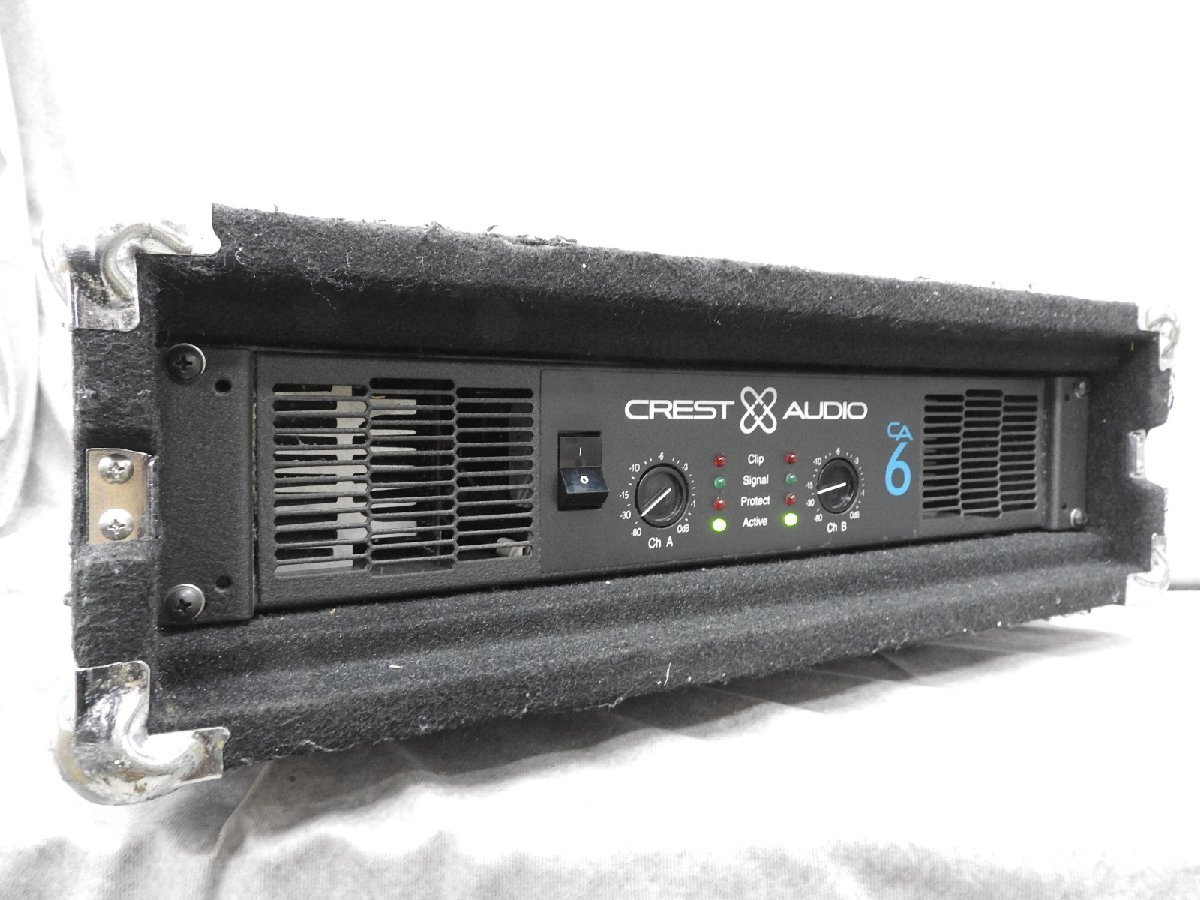 〇 神殿店 CREST AUDIO クレストオーディオ CA6 パワーアンプ 〇 〇(パワーアンプ)｜売買されたオークション情報、yahooの商品情報をアーカイブ公開 - オークファン ...