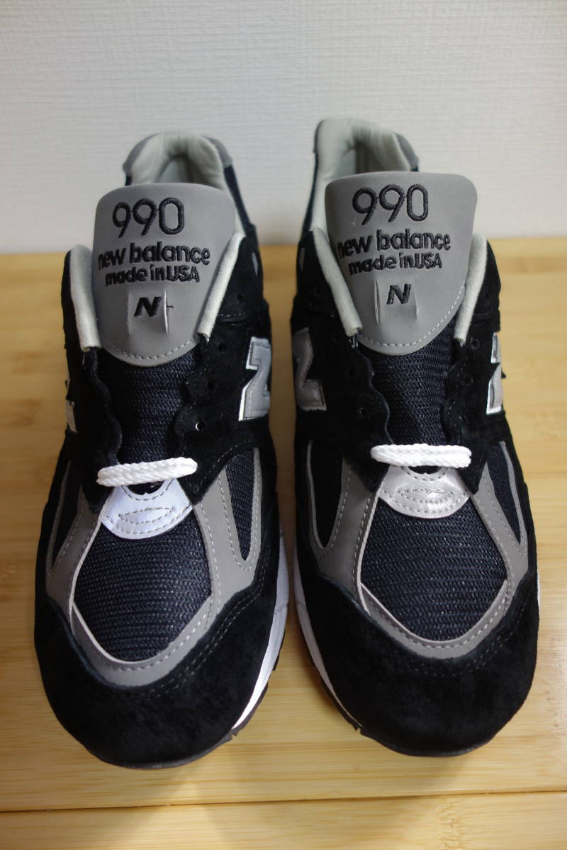 New Balance M990 BL2 27.5cm USA 黒 576 990 991 992 993 995 996 997 998 1300 1400 1500 1600 UK NV ...