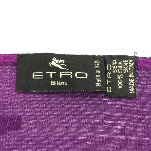 ETRO エトロ スカーフ シルク BIBB2056(その他)｜売買されたオークション情報、yahooの商品情報をアーカイブ公開 - オークファン（aucfan.com）