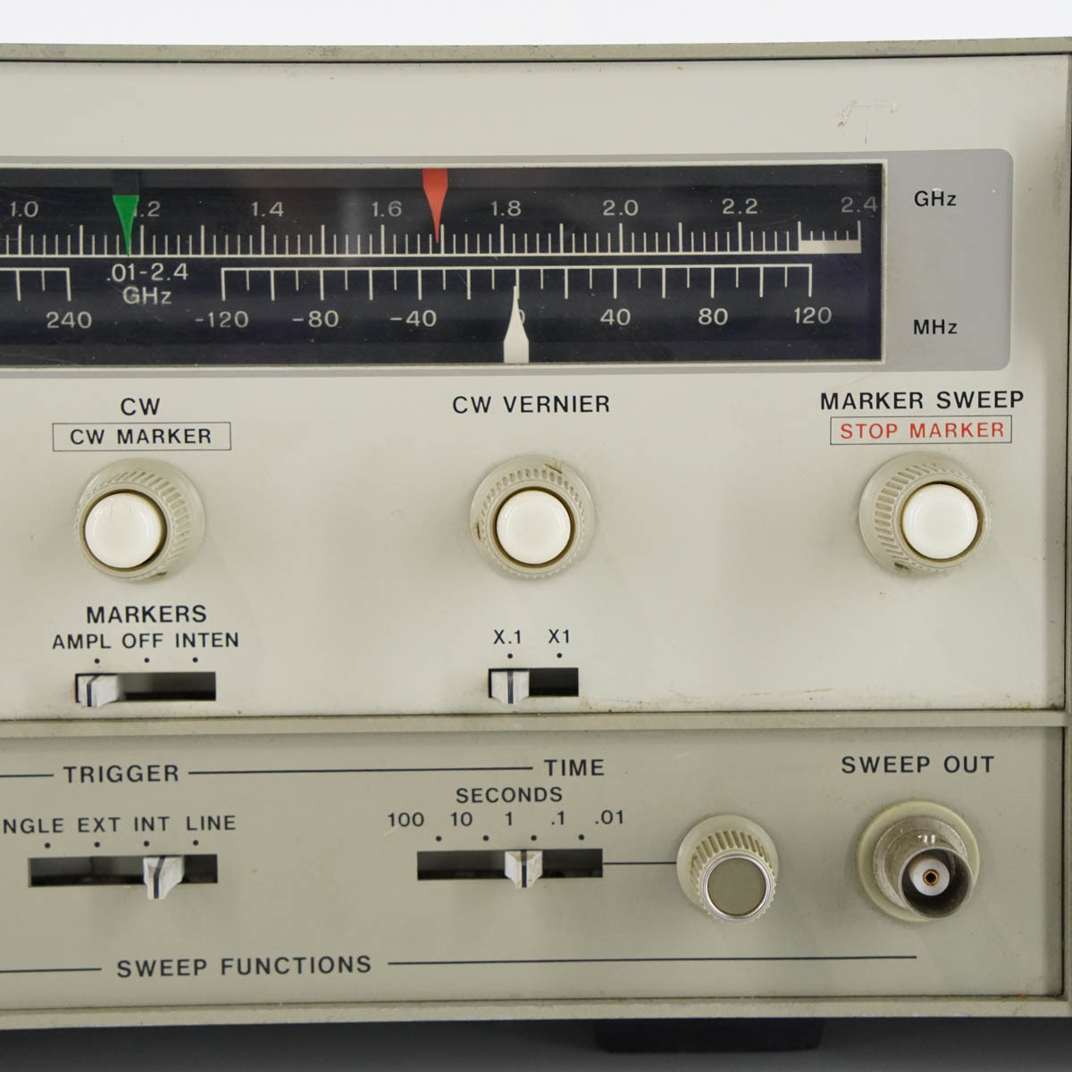 DW 8日保証 8620C hp SWEEP OSCILLATOR OPT 007-011 86222A RF PLUG-IN .01-2 ...