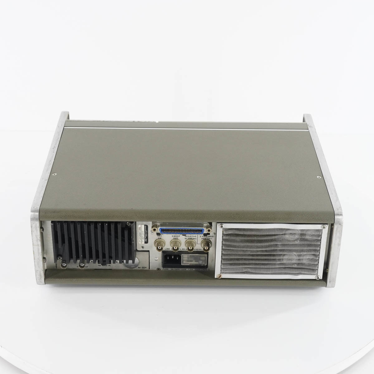 DW 8日保証 8620C hp SWEEP OSCILLATOR OPT 007-011 86222A RF PLUG-IN .01-2 ...