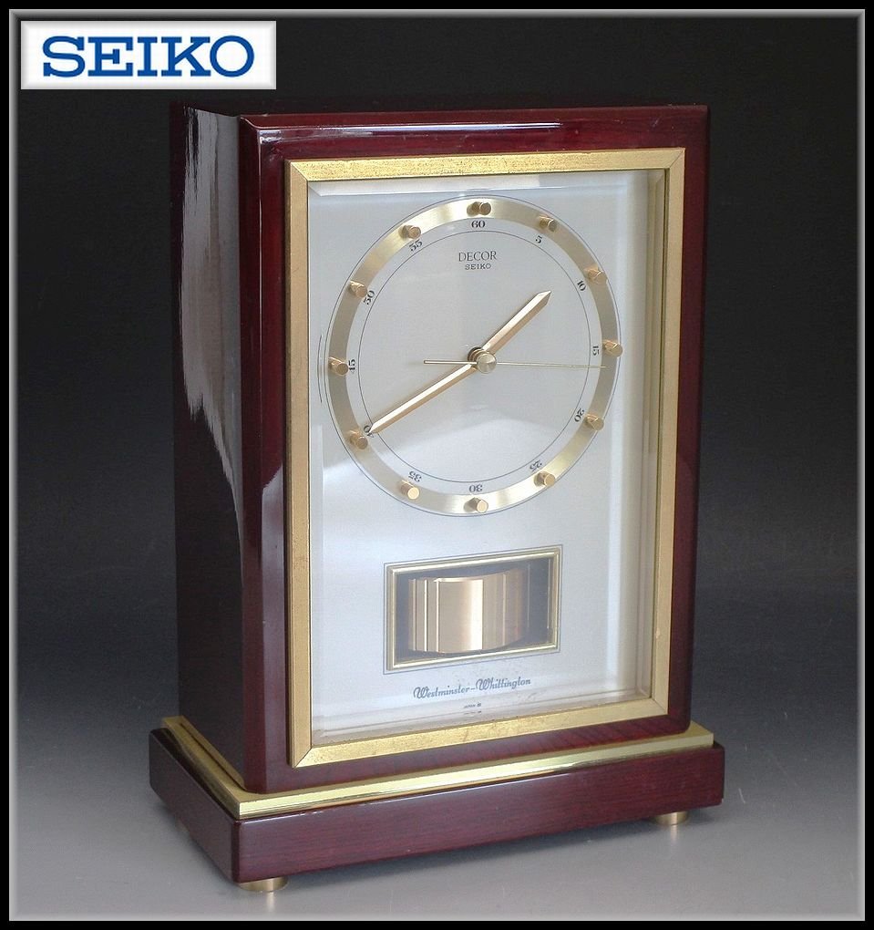 ZEROnet SEIKO セイコー DECOR デコール Westminster Whittington ウェストミンスター 置時計 ...